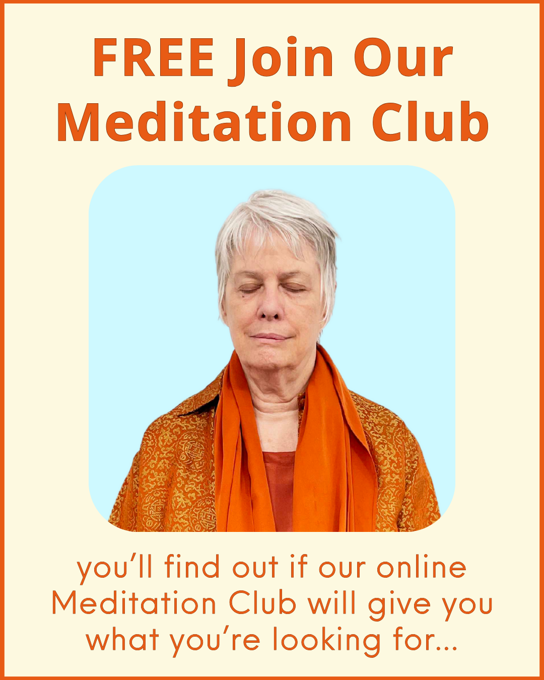 FREE Join Our Meditation Club | SVA Blog